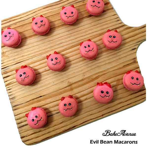 Evil Bean Macarons – BakeAvenue
